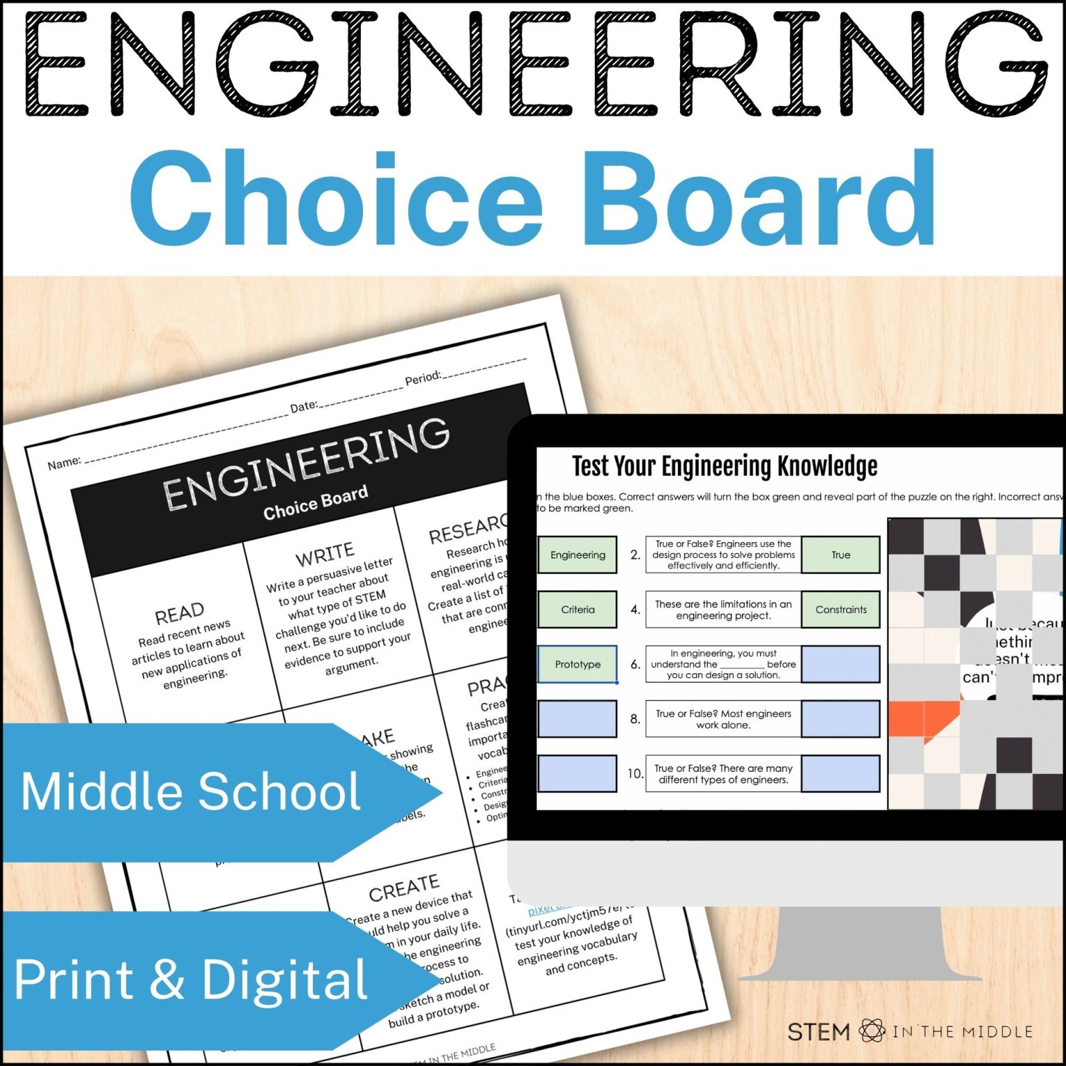 Boosting Engagement and Learning: The Magic of Stem Choice Boards ...