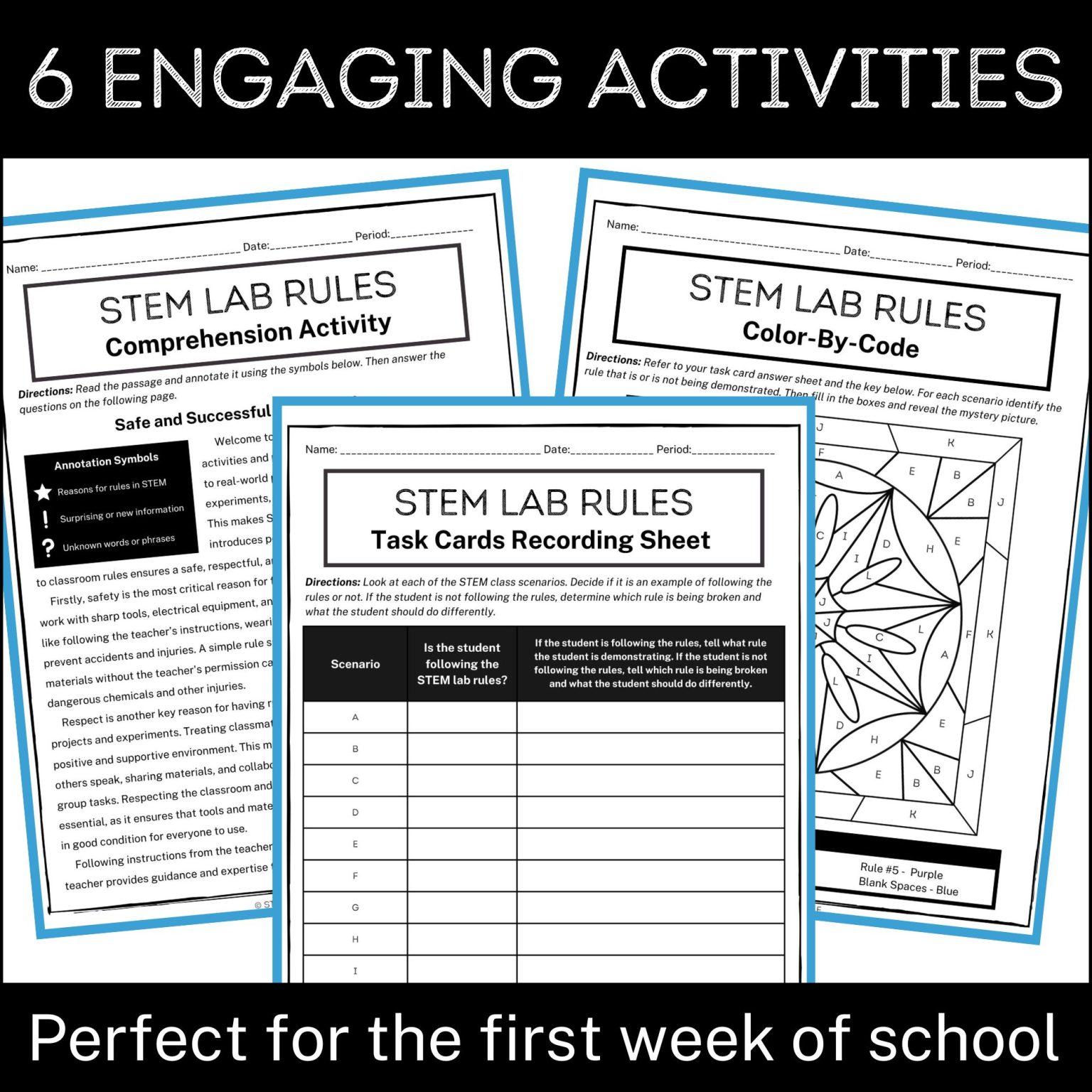 Kickstart Your STEM Classroom: Engaging First-Day Activities - STEM in ...
