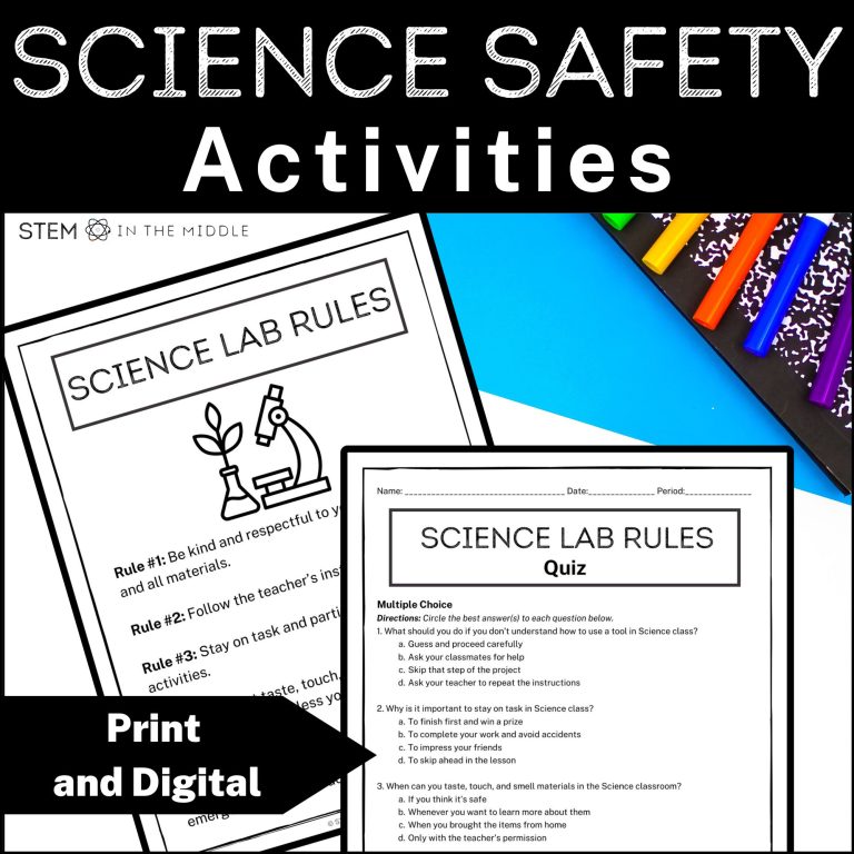 Tips for Teaching Science Lab Safety Rules Without Putting Your ...