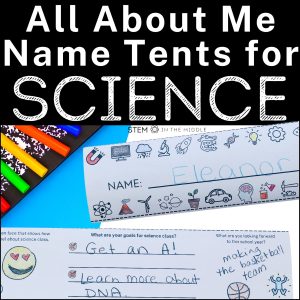 An Easy (& Useful) First Day of Science Class Activity - STEM in the Middle