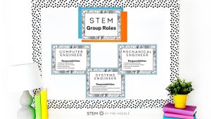 Free STEM Roles Posters to Improve Collaboration - STEM in the Middle